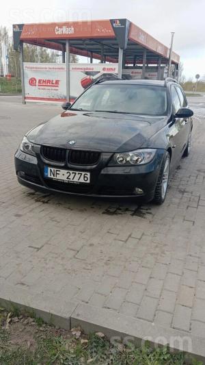Черный БМВ 320 2008 в Добеле, объемом двигателя 2.00 л и пробегом 396 тыс. км за 4000 €, фото 3 на AUTOMOTO.COM.LV