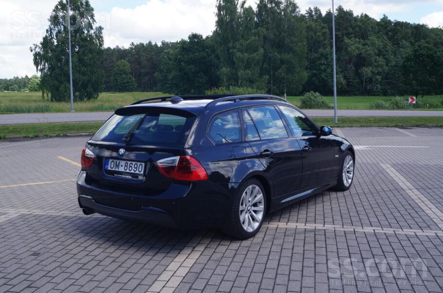 Melns BMW 320 2008 Jelgava, ar dzinēja tilpumu 2.00 L un nobraukumu 271 tūkst. km par 5400 €, foto 5 vietnē AUTOMOTO.COM.LV