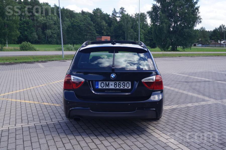 Melns BMW 320 2008 Jelgava, ar dzinēja tilpumu 2.00 L un nobraukumu 271 tūkst. km par 5400 €, foto 6 vietnē AUTOMOTO.COM.LV