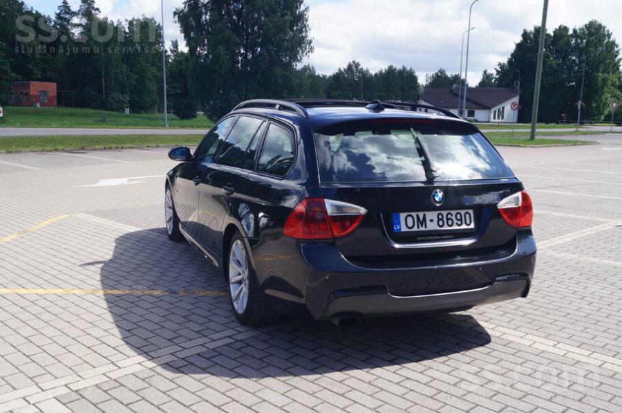 Melns BMW 320 2008 Jelgava, ar dzinēja tilpumu 2.00 L un nobraukumu 271 tūkst. km par 5400 €, foto 7 vietnē AUTOMOTO.COM.LV