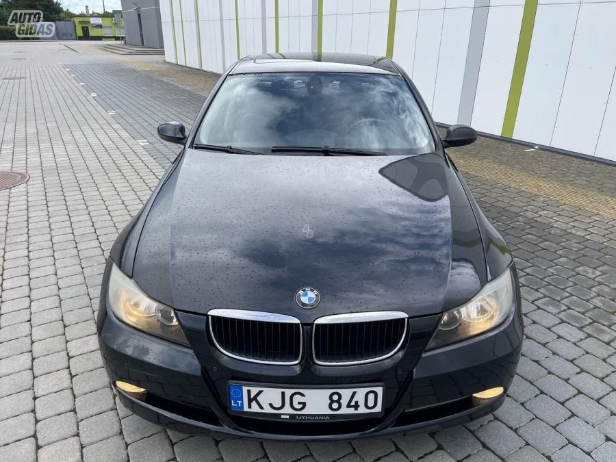 Black BMW 320 2008 in Vilnius, with an engine capacity of 2.00 L and mileage of 180 thousand km for 3000 €, photo 8 on AUTOMOTO.COM.LV