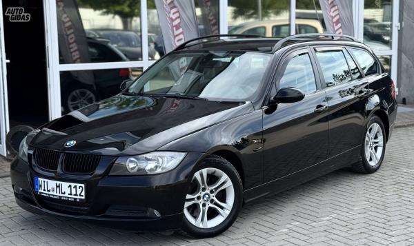 Black BMW 320 2008 in Radviliskis, with an engine capacity of 2.00 L and mileage of 352 thousand km for 3650 €, photo 1 on AUTOMOTO.COM.LV