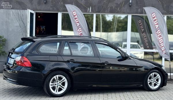 Black BMW 320 2008 in Radviliskis, with an engine capacity of 2.00 L and mileage of 352 thousand km for 3650 €, photo 7 on AUTOMOTO.COM.LV