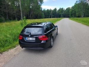 Black BMW 320 2008 in Zarasai, with an engine capacity of 2.00 L and mileage of 339 thousand km for 2700 €, photo 8 on AUTOMOTO.COM.LV