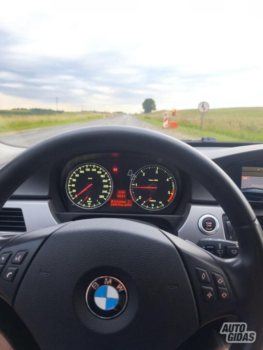 Black BMW 320 2008 in Zarasai, with an engine capacity of 2.00 L and mileage of 339 thousand km for 2700 €, photo 10 on AUTOMOTO.COM.LV