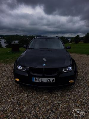 Black BMW 320 2008 in Zarasai, with an engine capacity of 2.00 L and mileage of 339 thousand km for 2700 €, photo  on AUTOMOTO.COM.LV