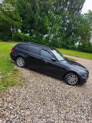 Black BMW 320 2008 in Zarasai, with an engine capacity of 2.00 L and mileage of 339 thousand km for 2700 €, photo 7 on AUTOMOTO.COM.LV