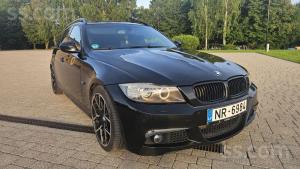 Melns BMW 320 2008 Saldus, ar dzinēja tilpumu 2.00 L un nobraukumu 303 tūkst. km par 5500 €, foto  vietnē AUTOMOTO.COM.LV