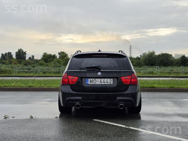 Black BMW 320 2008 in Riga, with an engine capacity of 2.00 L and mileage of 0 thousand km for 5200 €, photo 5 on AUTOMOTO.COM.LV