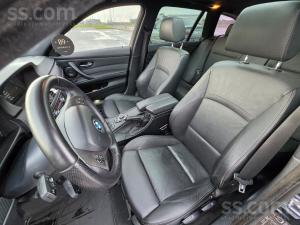 Black BMW 320 2008 in Riga, with an engine capacity of 2.00 L and mileage of 0 thousand km for 5200 €, photo 13 on AUTOMOTO.COM.LV