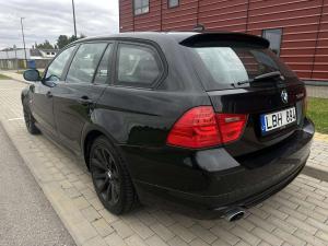 Black BMW 320 2008 in Vilkaviskis, with an engine capacity of 2.00 L and mileage of 240 thousand km for 3950 €, photo 8 on AUTOMOTO.COM.LV