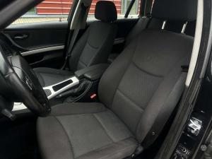 Black BMW 320 2008 in Vilkaviskis, with an engine capacity of 2.00 L and mileage of 240 thousand km for 3950 €, photo 15 on AUTOMOTO.COM.LV