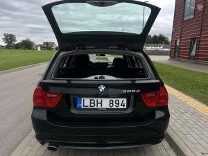 Black BMW 320 2008 in Vilkaviskis, with an engine capacity of 2.00 L and mileage of 240 thousand km for 3950 €, photo 25 on AUTOMOTO.COM.LV