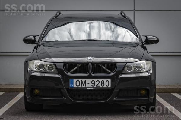 Черный БМВ 320 2008 в Рига, объемом двигателя 2.00 л и пробегом 284 тыс. км за 4990 €, фото 2 на AUTOMOTO.COM.LV