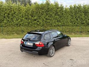 Black BMW 320 2008 in Riga, with an engine capacity of 2.00 L and mileage of 333 thousand km for 5500 €, photo 4 on AUTOMOTO.COM.LV