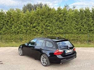 Black BMW 320 2008 in Riga, with an engine capacity of 2.00 L and mileage of 333 thousand km for 5500 €, photo 5 on AUTOMOTO.COM.LV