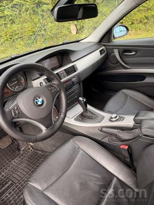Black BMW 320 2008 in Riga, with an engine capacity of 2.00 L and mileage of 333 thousand km for 5500 €, photo 6 on AUTOMOTO.COM.LV