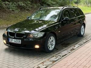 Black BMW 320 2008 in Bauska, with an engine capacity of 2.00 L and mileage of 280 thousand km for 3150 €, photo  on AUTOMOTO.COM.LV
