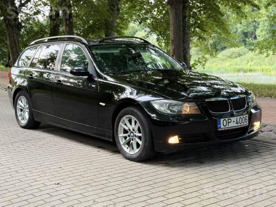 Черный БМВ 320 2008 в Бауска, объемом двигателя 2.00 л и пробегом 280 тыс. км за 3150 €, фото 3 на AUTOMOTO.COM.LV