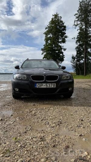 Черный БМВ 320 2008 в Алуксне, объемом двигателя 2.00 л и пробегом 360 тыс. км за 4100 €, фото  на AUTOMOTO.COM.LV