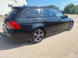 Black BMW 320 2008 in Marijampole, with an engine capacity of 2.00 L and mileage of 272 thousand km for 4850 €, photo 7 on AUTOMOTO.COM.LV