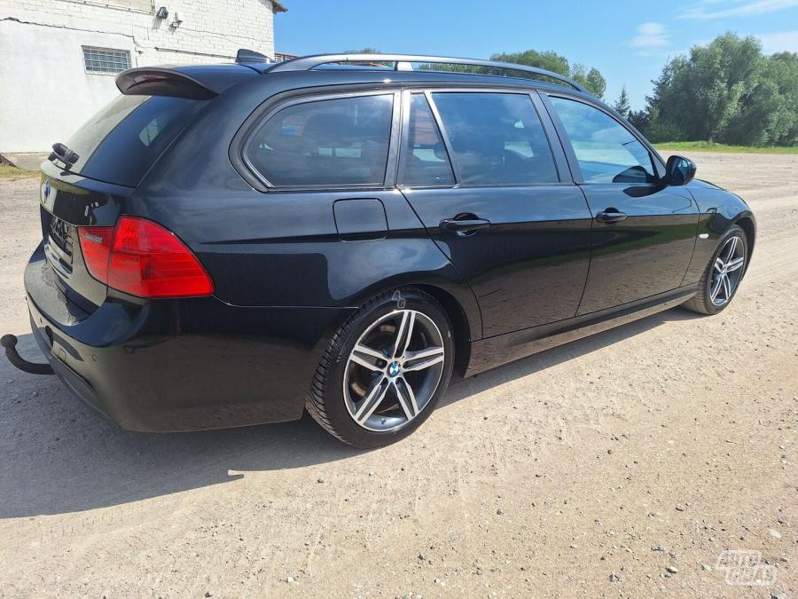 Black BMW 320 2008 in Marijampole, with an engine capacity of 2.00 L and mileage of 272 thousand km for 4850 €, photo 7 on AUTOMOTO.COM.LV
