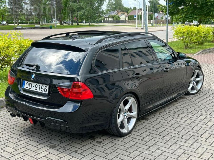 Melns BMW 320 2008 Jelgava, ar dzinēja tilpumu 2.00 L un nobraukumu 320 tūkst. km par 6000 €, foto 4 vietnē AUTOMOTO.COM.LV