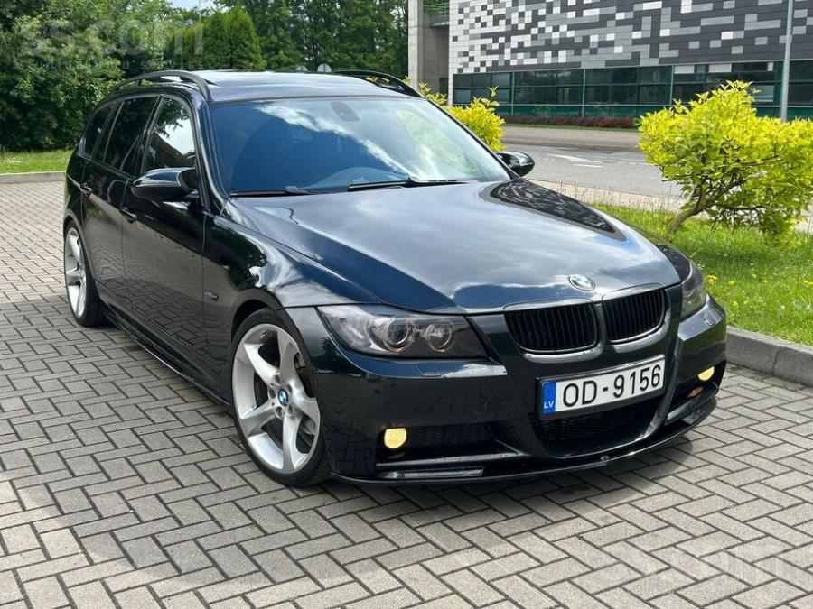 Melns BMW 320 2008 Jelgava, ar dzinēja tilpumu 2.00 L un nobraukumu 320 tūkst. km par 6000 €, foto 6 vietnē AUTOMOTO.COM.LV