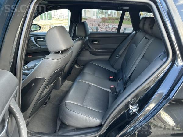 Black BMW 320 2008 in Jelgava, with an engine capacity of 2.00 L and mileage of 320 thousand km for 6000 €, photo 10 on AUTOMOTO.COM.LV