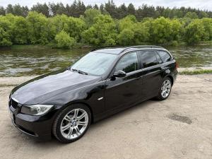 Black BMW 320 2008 in Vilnius, with an engine capacity of 2.00 L and mileage of 364 thousand km for 3500 €, photo 3 on AUTOMOTO.COM.LV