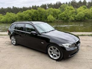 Black BMW 320 2008 in Vilnius, with an engine capacity of 2.00 L and mileage of 364 thousand km for 3500 €, photo 6 on AUTOMOTO.COM.LV