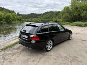 Black BMW 320 2008 in Vilnius, with an engine capacity of 2.00 L and mileage of 364 thousand km for 3500 €, photo 7 on AUTOMOTO.COM.LV