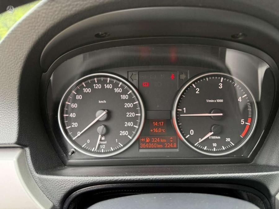 Black BMW 320 2008 in Vilnius, with an engine capacity of 2.00 L and mileage of 364 thousand km for 3500 €, photo 9 on AUTOMOTO.COM.LV