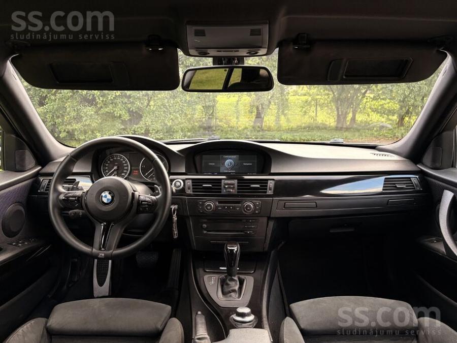 Black BMW 320 2008 in Dobele, with an engine capacity of 2.00 L and mileage of 343 thousand km for 4785 €, photo 6 on AUTOMOTO.COM.LV