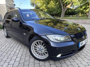 Black BMW 320 2008 in Bauska, with an engine capacity of 2.00 L and mileage of 369 thousand km for 3200 €, photo  on AUTOMOTO.COM.LV