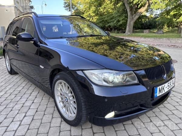 Black BMW 320 2008 in Bauska, with an engine capacity of 2.00 L and mileage of 369 thousand km for 3200 €, photo 6 on AUTOMOTO.COM.LV