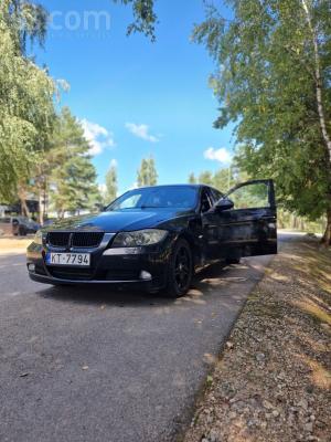 Black BMW 320 2008 in Jekabpils, with an engine capacity of 2.00 L and mileage of 409 thousand km for 3500 €, photo 3 on AUTOMOTO.COM.LV
