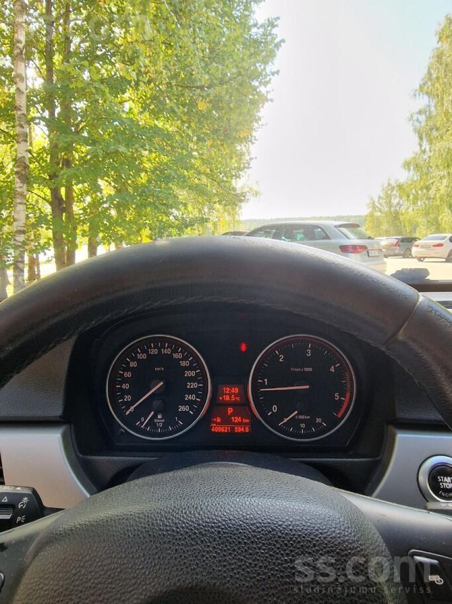 Black BMW 320 2008 in Jekabpils, with an engine capacity of 2.00 L and mileage of 409 thousand km for 3500 €, photo 9 on AUTOMOTO.COM.LV