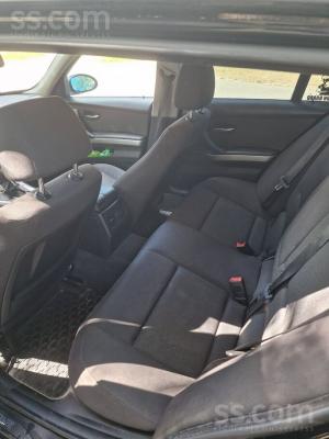 Black BMW 320 2008 in Jekabpils, with an engine capacity of 2.00 L and mileage of 409 thousand km for 3500 €, photo 11 on AUTOMOTO.COM.LV