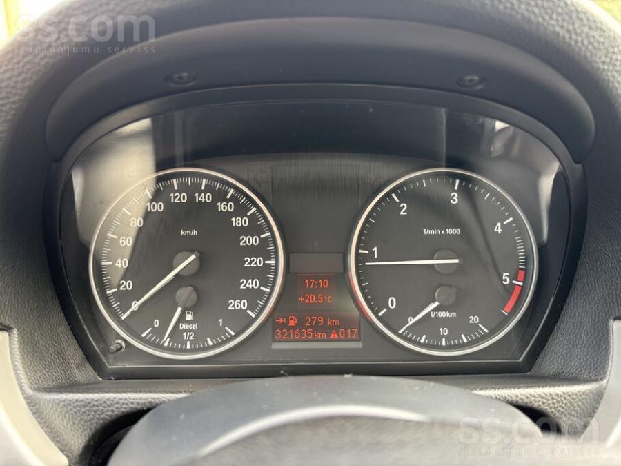Black BMW 320 2008 in Riga, with an engine capacity of 2.00 L and mileage of 322 thousand km for 3500 €, photo 10 on AUTOMOTO.COM.LV
