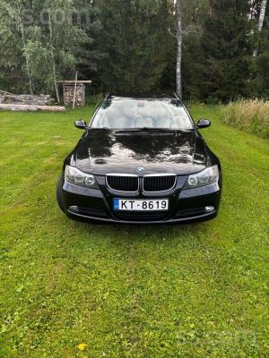 Black BMW 320 2008 in Valmiera, with an engine capacity of 2.00 L and mileage of 290 thousand km for 2500 €, photo 4 on AUTOMOTO.COM.LV