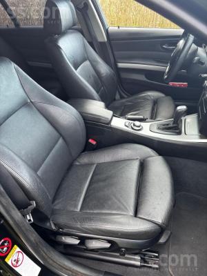 Black BMW 320 2008 in Valmiera, with an engine capacity of 2.00 L and mileage of 290 thousand km for 2500 €, photo 7 on AUTOMOTO.COM.LV