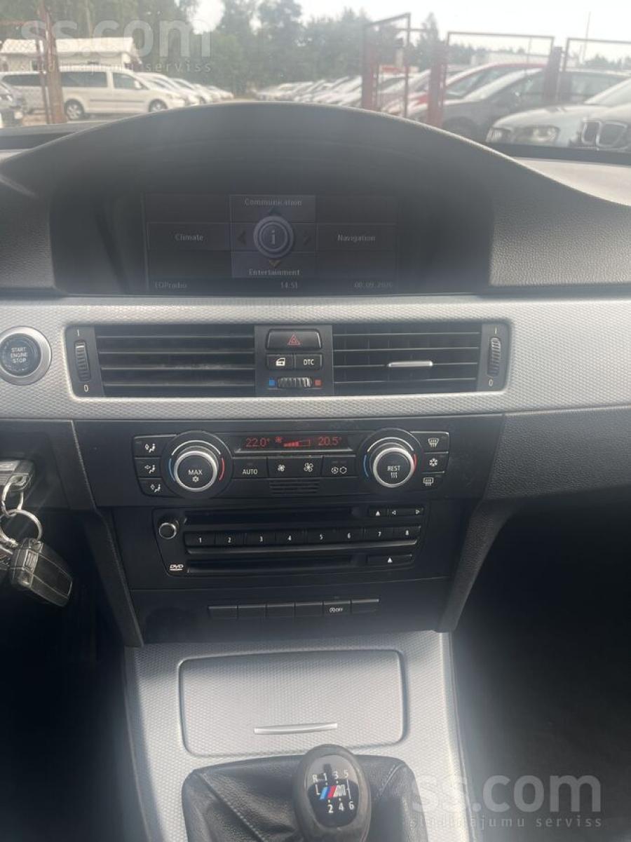Melns BMW 320 2008 Rīga, ar dzinēja tilpumu 2.00 L un nobraukumu 0 tūkst. km par 3590 €, foto 13 vietnē AUTOMOTO.COM.LV