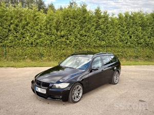 Black BMW 320 2008 in Riga, with an engine capacity of 2.00 L and mileage of 334 thousand km for 5200 €, photo 5 on AUTOMOTO.COM.LV