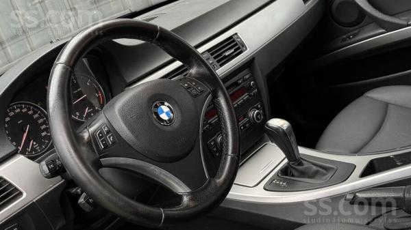 Black BMW 320 2008 in Riga, with an engine capacity of 2.00 L and mileage of 0 thousand km for 2700 €, photo 6 on AUTOMOTO.COM.LV