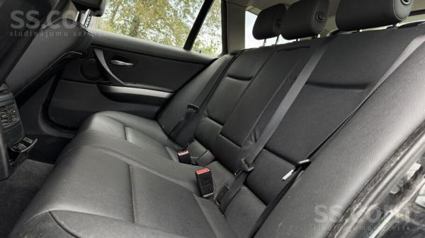 Black BMW 320 2008 in Riga, with an engine capacity of 2.00 L and mileage of 0 thousand km for 2700 €, photo 8 on AUTOMOTO.COM.LV