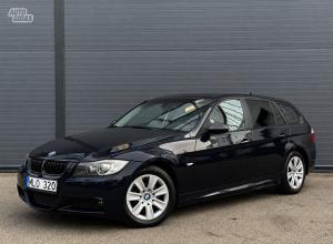 Black BMW 320 2008 in Klaipeda, with an engine capacity of 2.00 L and mileage of 323 thousand km for 3150 €, photo  on AUTOMOTO.COM.LV