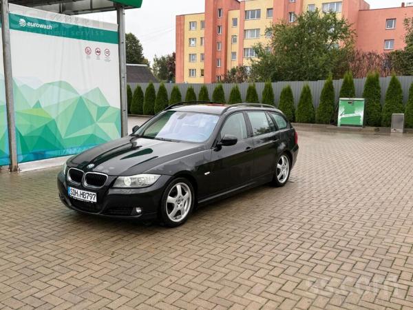 Melns BMW 320 2008 Ludza, ar dzinēja tilpumu 2.00 L un nobraukumu 347 tūkst. km par 5800 €, foto 1 vietnē AUTOMOTO.COM.LV