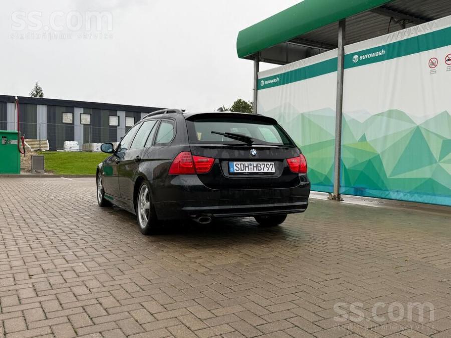 Melns BMW 320 2008 Ludza, ar dzinēja tilpumu 2.00 L un nobraukumu 347 tūkst. km par 5800 €, foto 6 vietnē AUTOMOTO.COM.LV