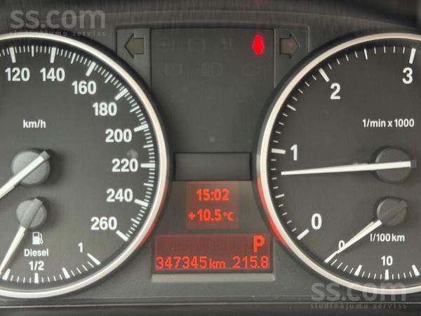 Melns BMW 320 2008 Ludza, ar dzinēja tilpumu 2.00 L un nobraukumu 347 tūkst. km par 5800 €, foto 11 vietnē AUTOMOTO.COM.LV